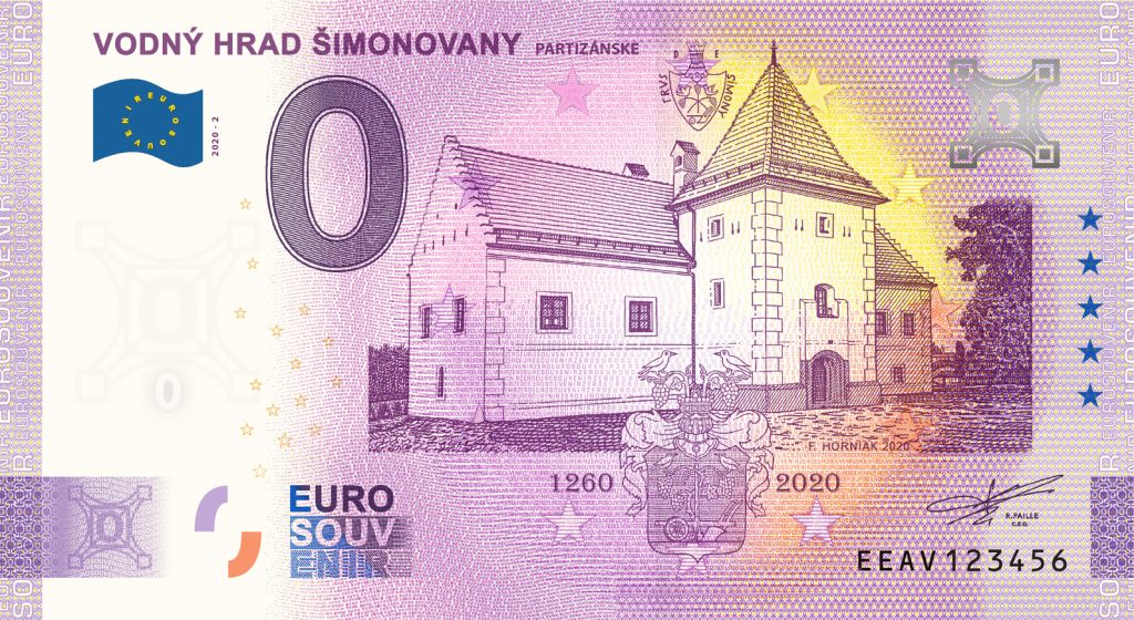 VODNÝ HRAD ŠIMONOVANY 2020-2 - ANNIVERSARY - EuroCollector